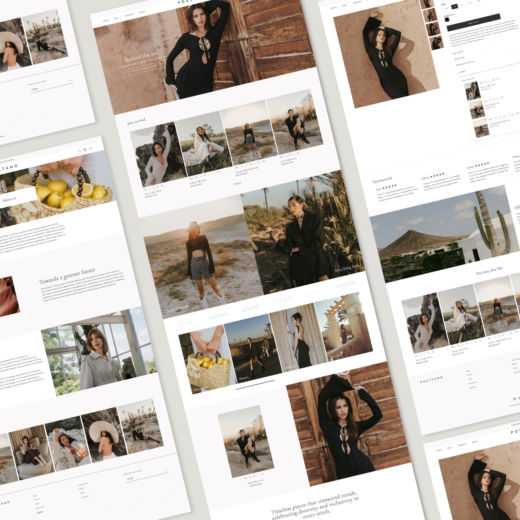 Positano Shopify Theme – Studio Mayde