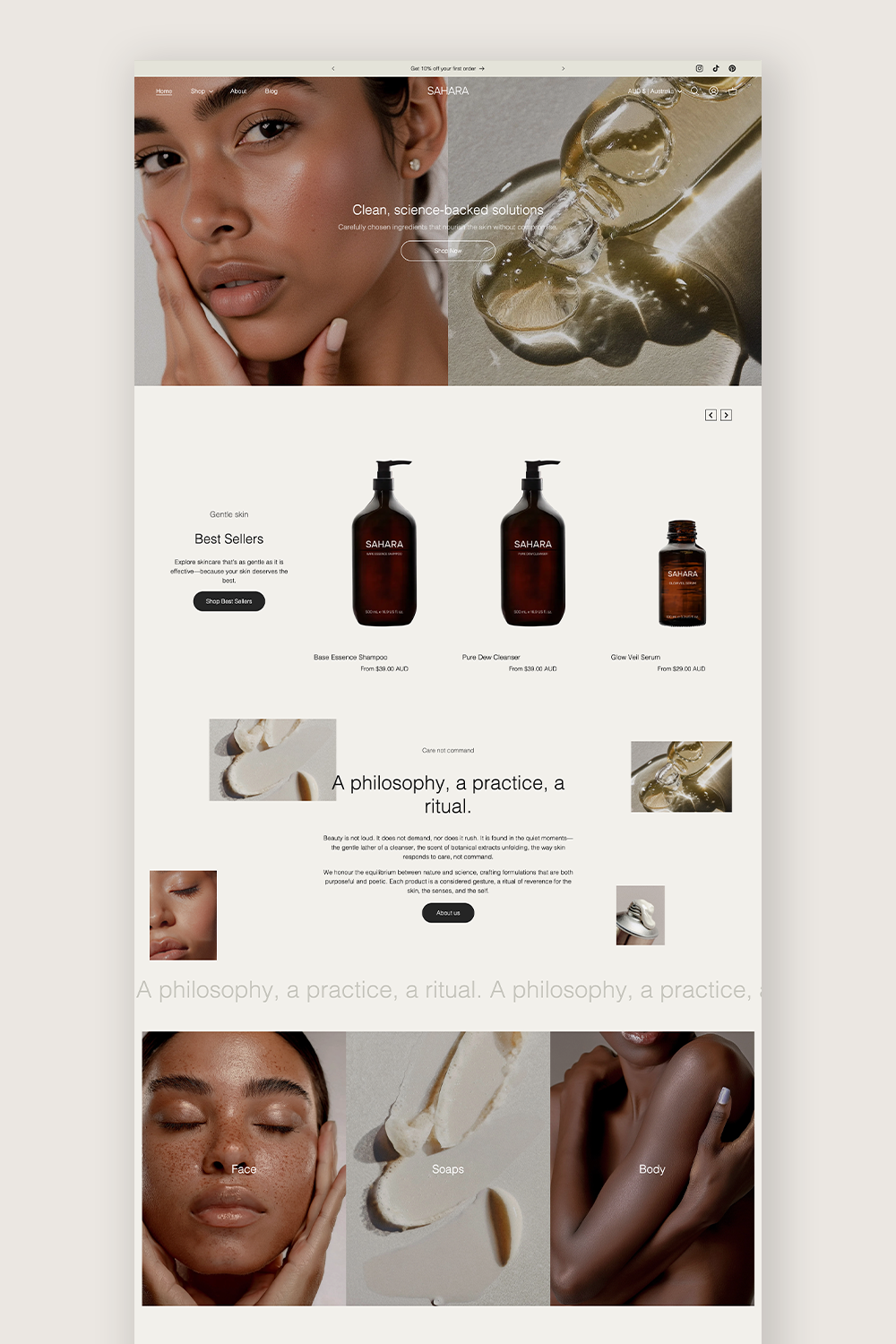 Sahara Shopify Theme – Studio Mayde